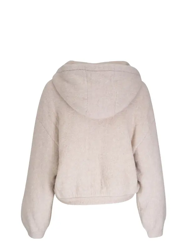 Akris Zip-up Hoodie - Neutrals
