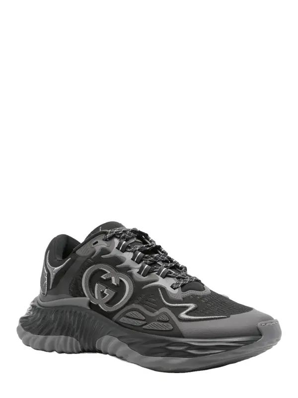 Gucci Ripple Splash Sneakers - Black
