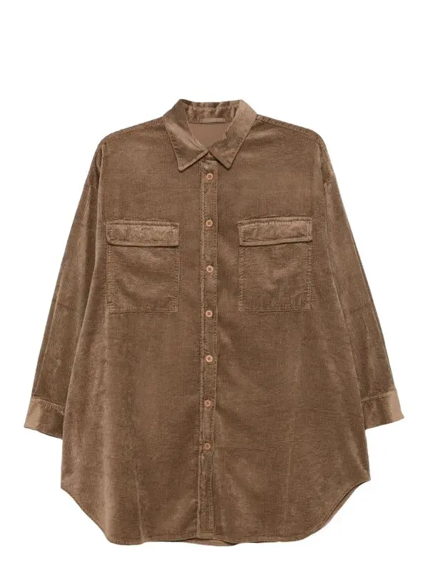 Transit Corduroy Shirt - Brown