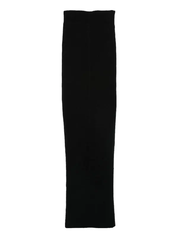 Rick Owens Pillar Maxi Skirt - Black