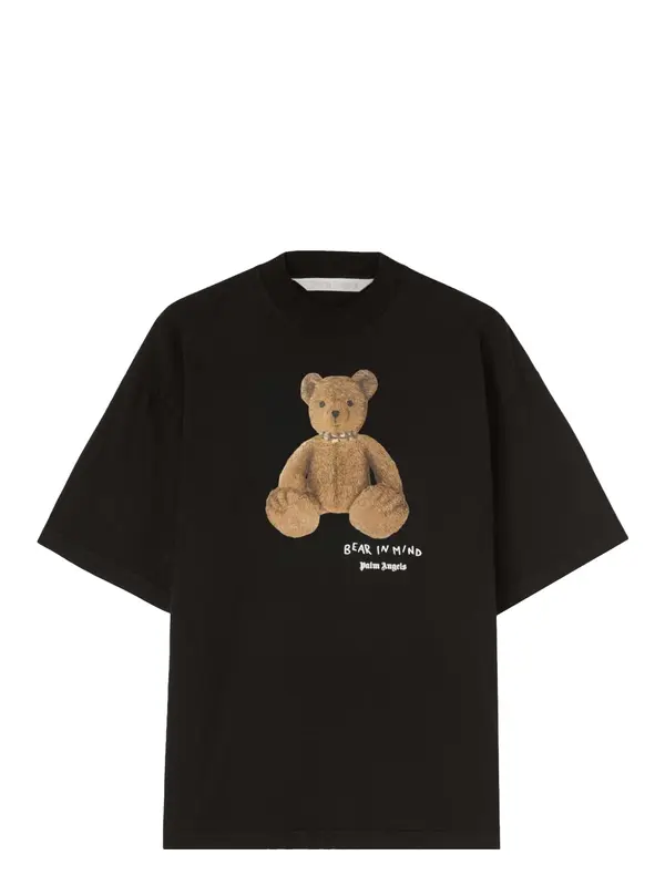 Palm Angels Bear In Mind T-shirt - Black