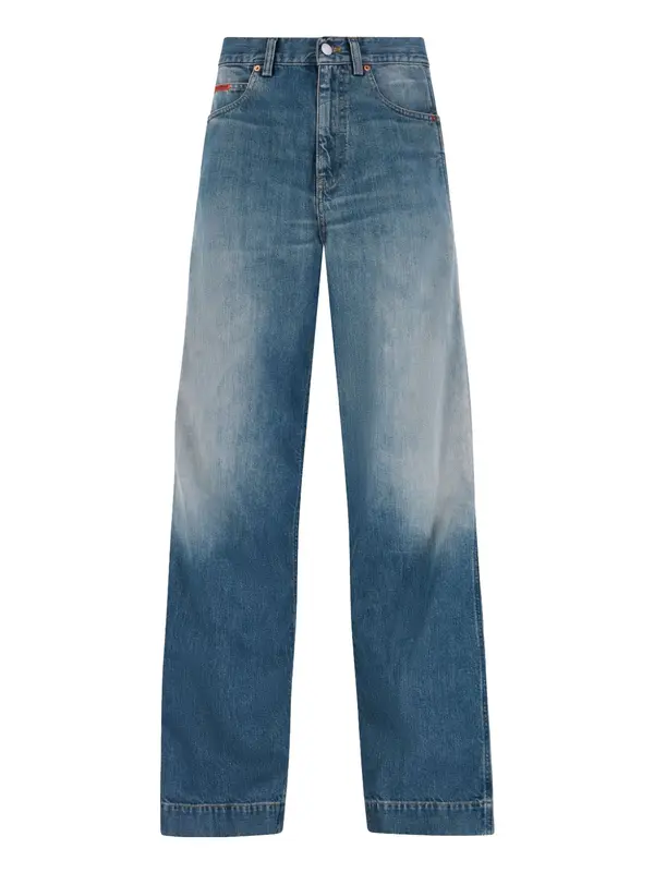 Martine Rose Sports Jeans - Blue