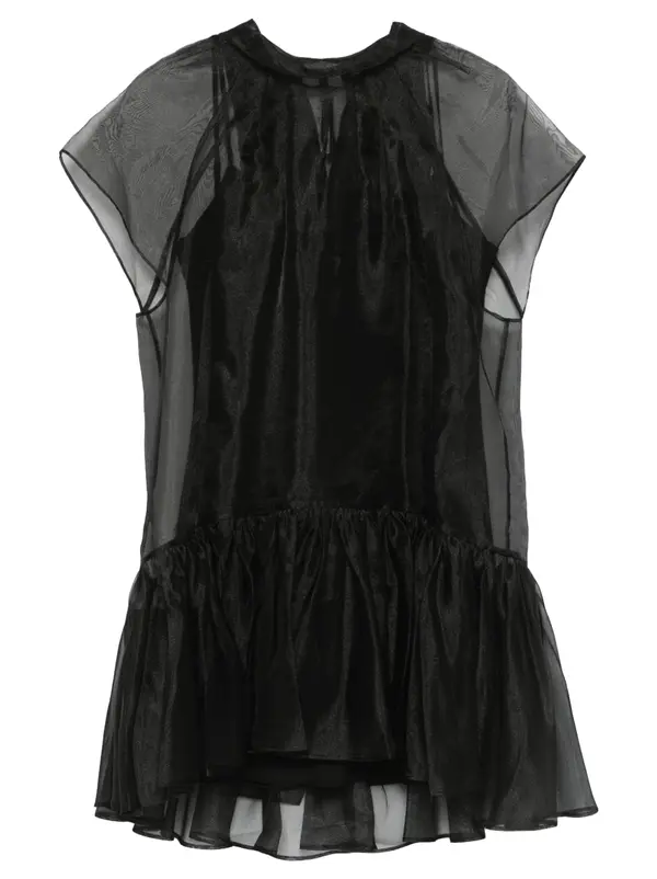 Simkhai Beaux Mini Dress - Black