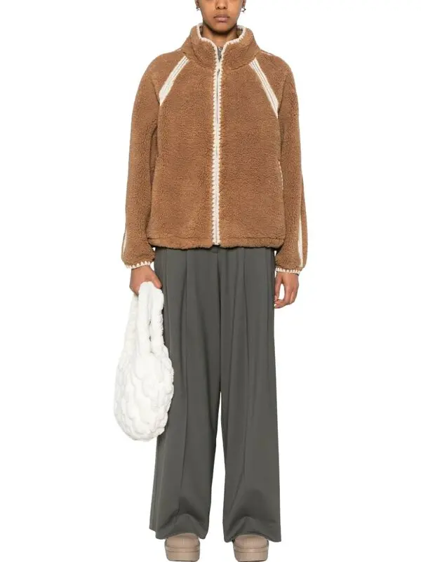 UGG Nikia Fleece Jacket - Brown