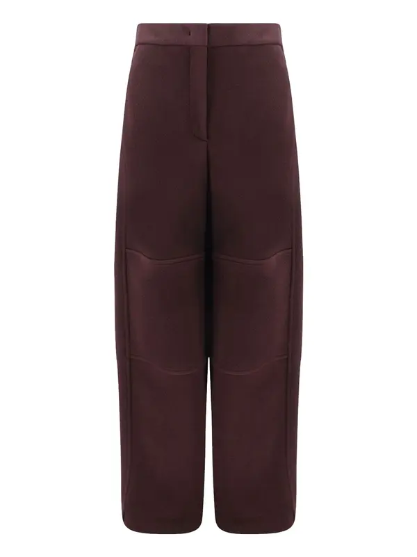 JIL SANDER Wide-leg Trousers - Red