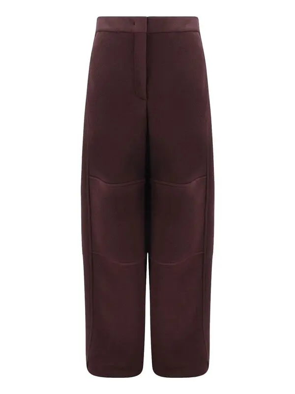 JIL SANDER Wide-leg Trousers - Red
