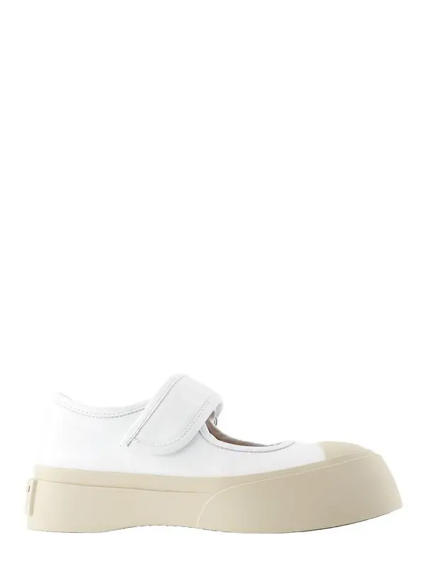 Marni Mary Jane Sneakers - White