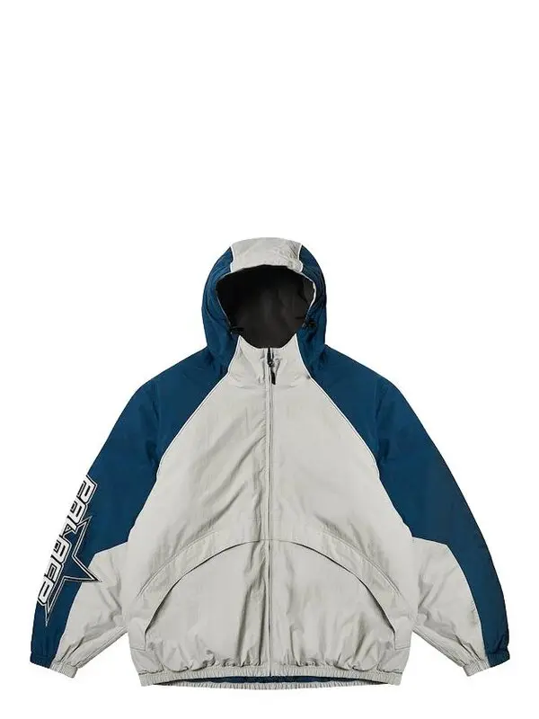 PALACE Rs Stars Jacket - Grey/navy Blue