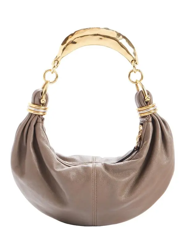 Chloé Bracelet Banana Hobo Bag - Flannel Grey 036