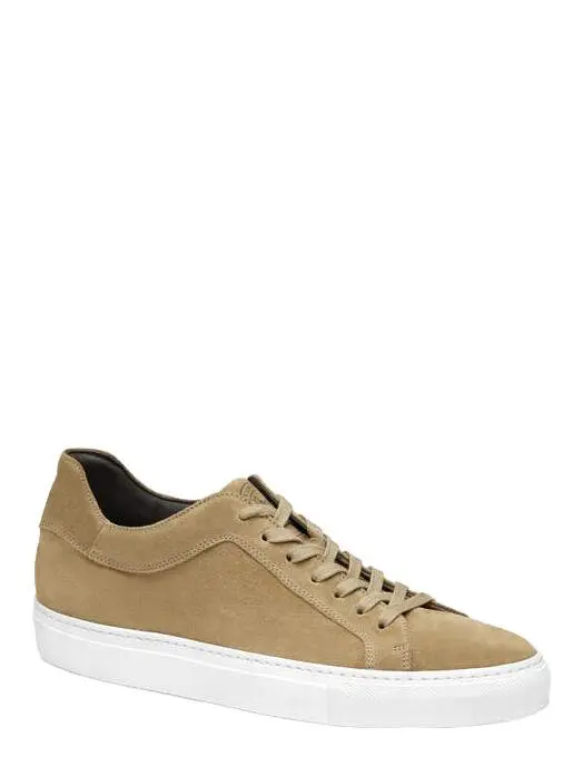 Johnston & Murphy Jared Lace-to-toe Sneakers - Taupe Italian Suede