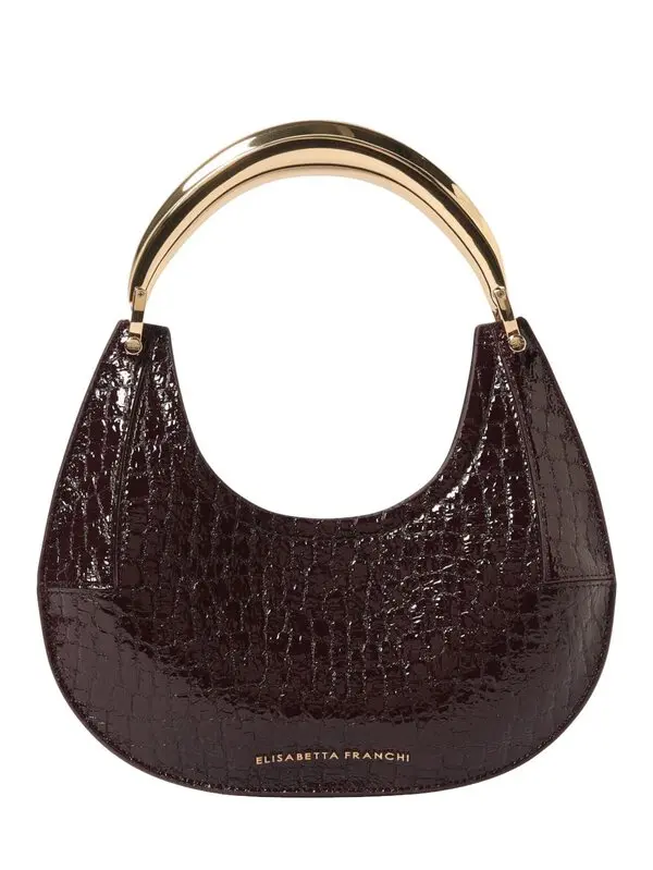 Elisabetta Franchi Handbag - Wine