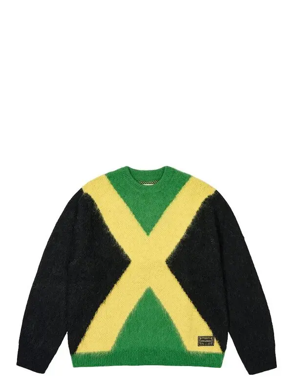 PALACE Hairy Flag Knit - Jamaica