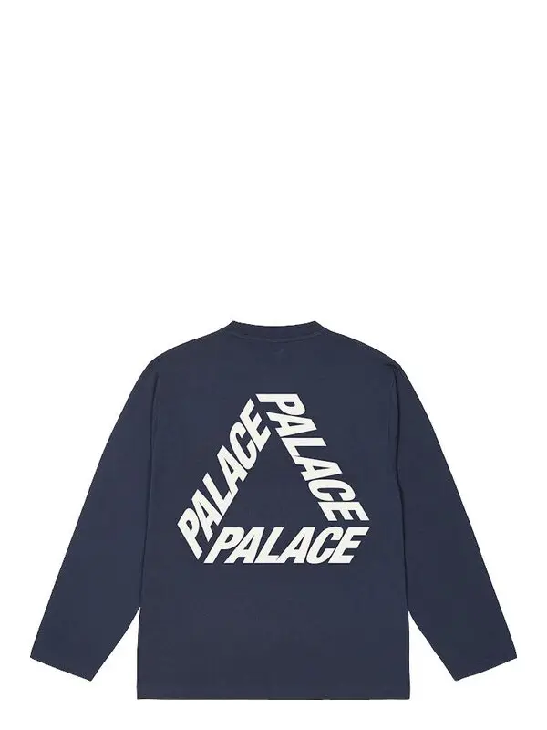 PALACE P3 Longsleeve - Navy Blue