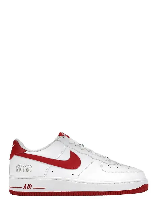 Nike Air Force 1 Low '07 Sneakers - White/varsity Red