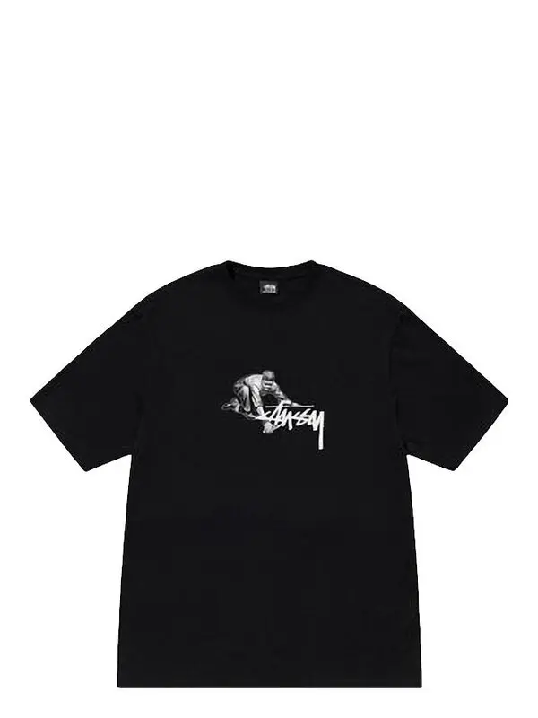 StÜssy Worker Tee Shirt - Black