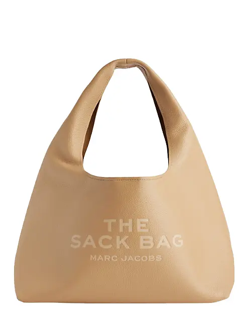 Marc Jacobs The Sack Leather Shoulder Bag - Camel