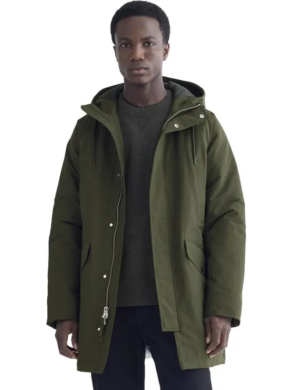 Everlane Parka - Dark Green