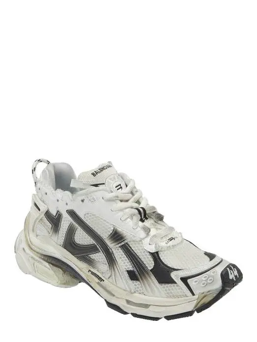 Balenciaga Runner Sneaker - White/ Black