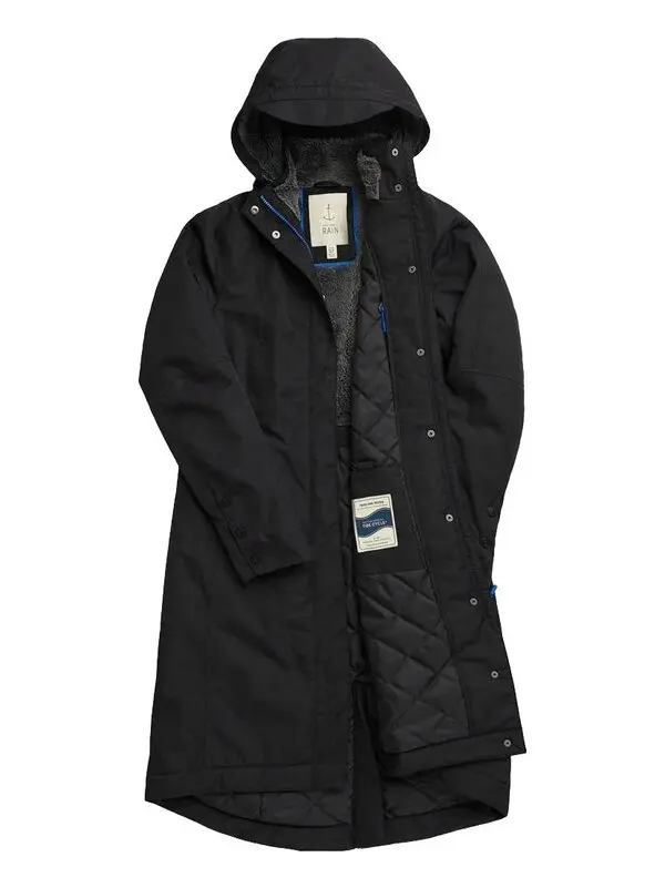 SEASALT CORNWALL Janelle Waterproof Coat - Black