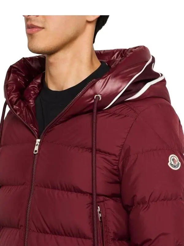 Moncler Cardere Puffer Jacket - Medium Red