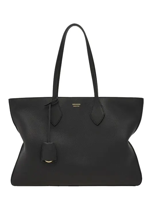 FERRAGAMO Star-shaped Tote Bag - Black