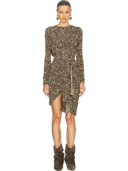 Isabel Marant Étoile Zorah Jersey Dress - Brown
