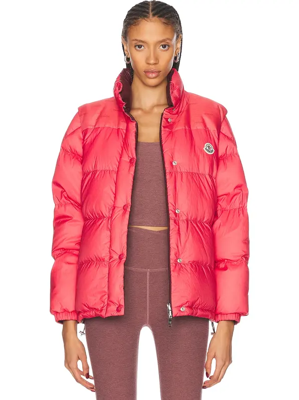 Moncler Verone 1 Reversible Jacket - Cherry