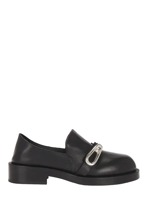 Rabanne Loafer Mules - Black