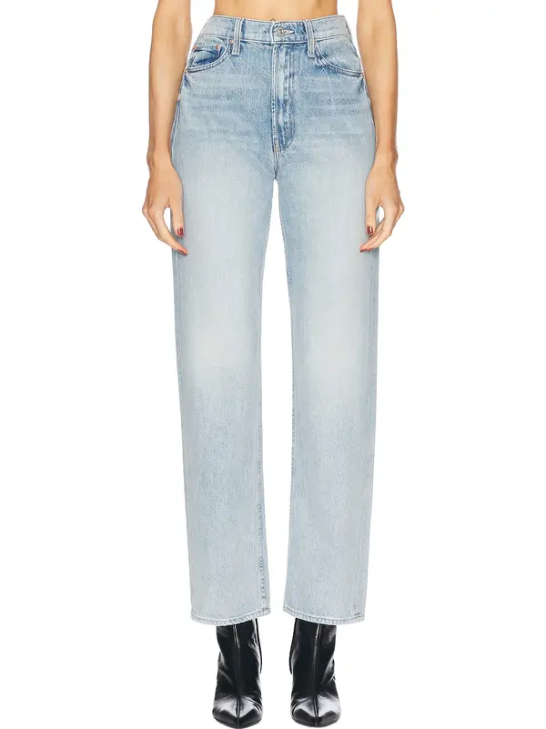 MOTHER High Waisted Study Skimp Jeans - Silent Treatment