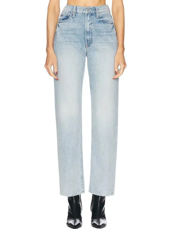 MOTHER High Waisted Study Skimp Jeans - Silent Treatment