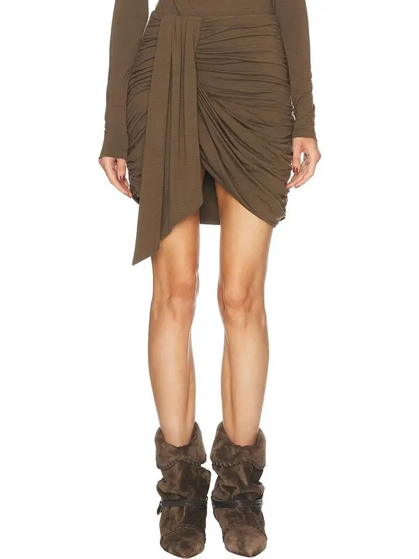 Isabel Marant Andora Skirt - Bronze