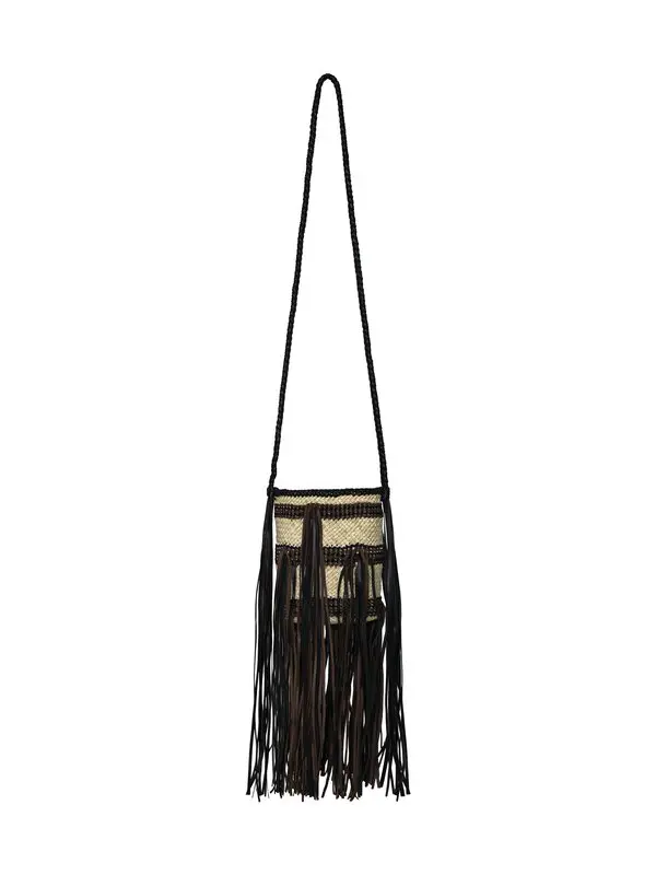 Johanna Ortiz Seville Melodies Shoulder Bag - Black,white