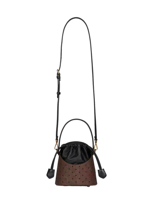Etro Small Saturno Bucket Bag - Brown