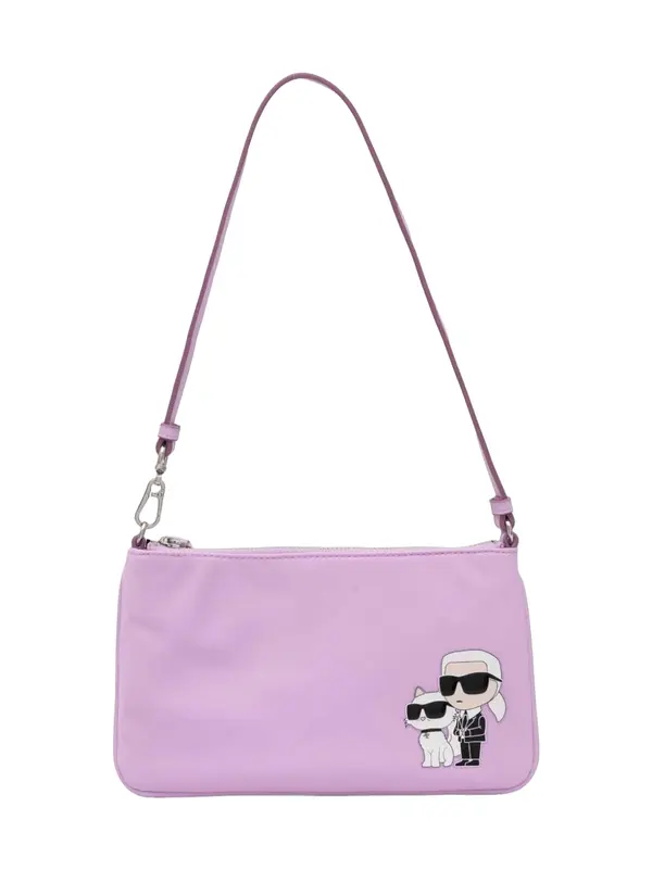 Karl Lagerfeld K/ikonik 2.0 Shoulder Bag - Pink