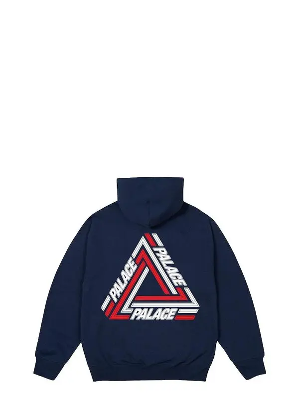 PALACE Triline Hood - Navy Blue