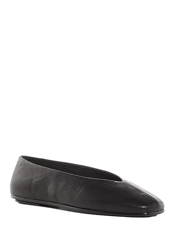 Jeffrey Campbell Fathom Ballet Flats - Black