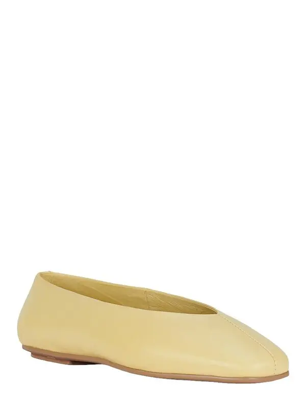 Jeffrey Campbell Fathom Ballet Flats - Butter