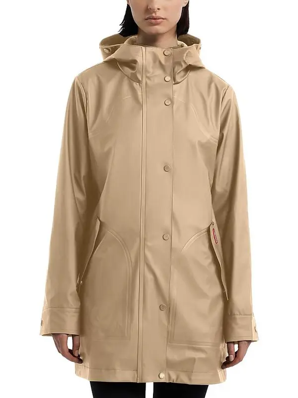 Hunter Acacia Rubberized Rain Jacket - British Tan