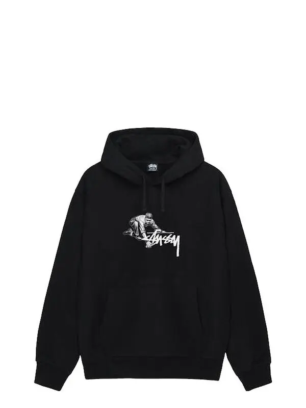 StÜssy Worker Hoodie - Black