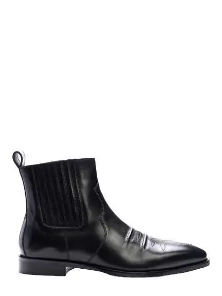 CARLOS SANTANA Durango Chelsea Boot - Black