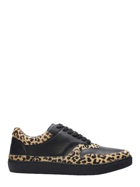 CARLOS BY CARLOS SANTANA Lennox Sneaker - Black Leopard