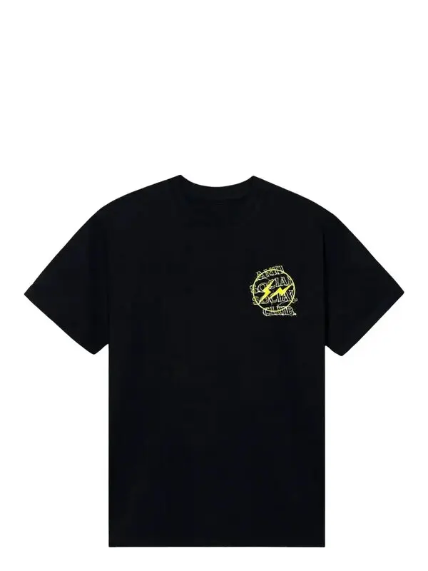 ANTI SOCIAL SOCIAL CLUB X Fragment Bolt Tee /yellow - Black