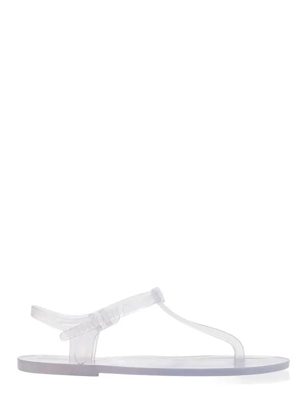 Christopher Esber Billi T-bar Pvc Sandals - Clear