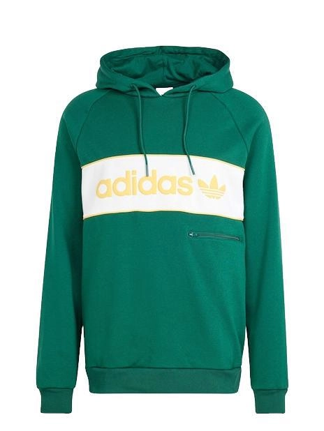 Adidas Ny Hoodie With Logo Detail - Collegiate Green
