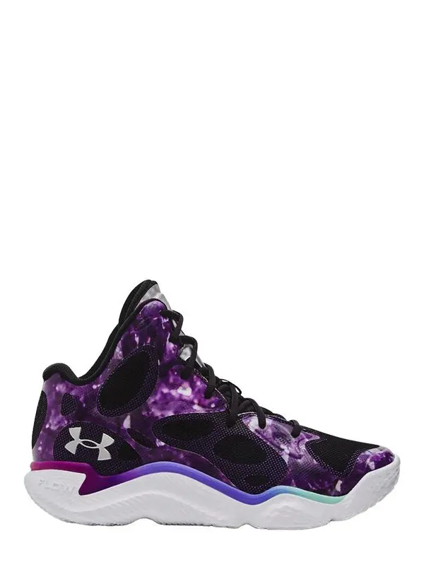 Under Armour Curry Spawn Flotro Tuff Crowd - Mystic Magenta/neo Turquoise/metallic Black