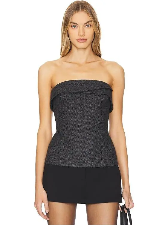 Rue Sophie Concorde Top - Charcoal