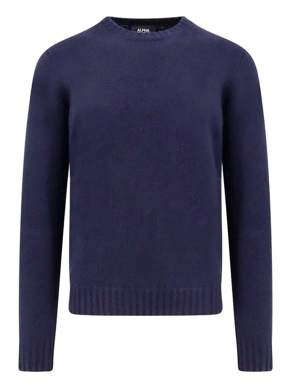 Alpha Studio Cashmere Sweater - Blue