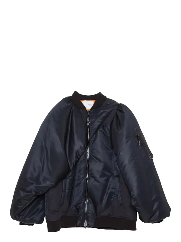 YOSHIOKUBO Satin-finish Jacket - Black