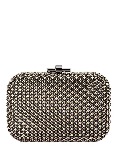 OLGA BERG Ellen Hotfix Clutch - Metallic