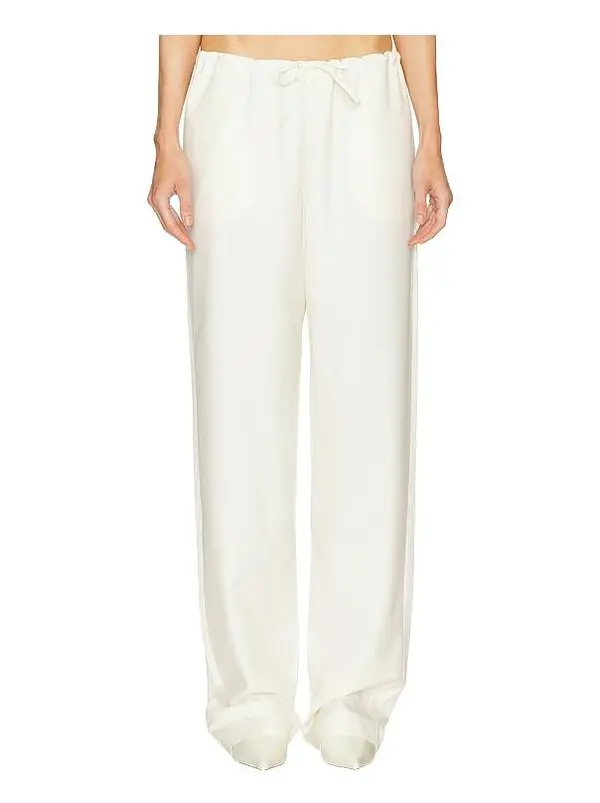 AYA MUSE Desi Pant - White